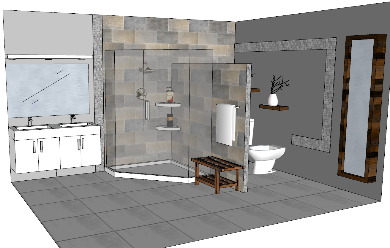 Kaslik Workshop | Master Bathroom 3D